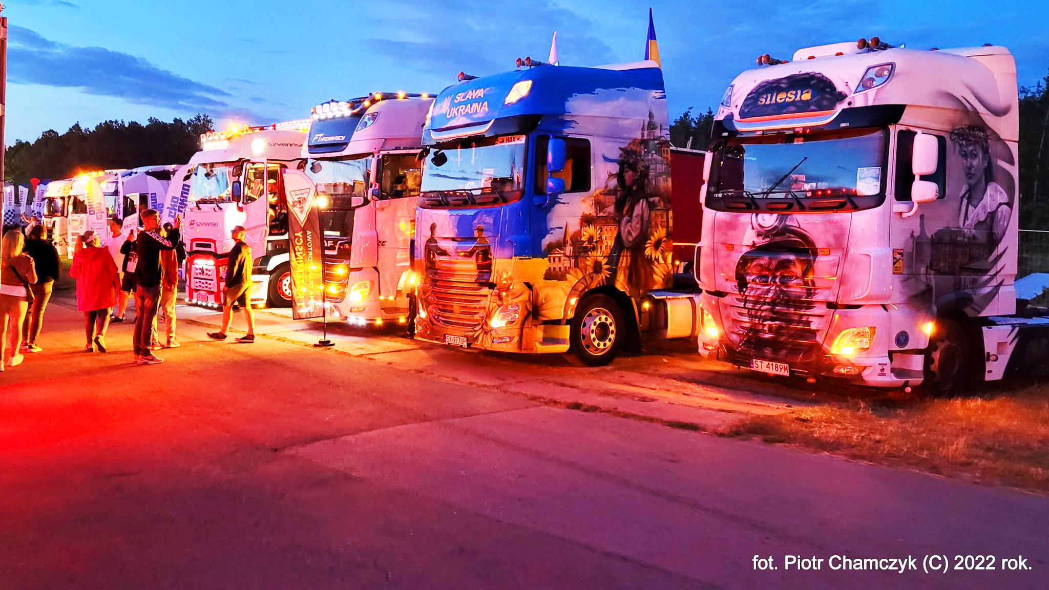 Light Show na 18. Master Truck Show 2022 - 2 część relacji [Na Osi 993 ...