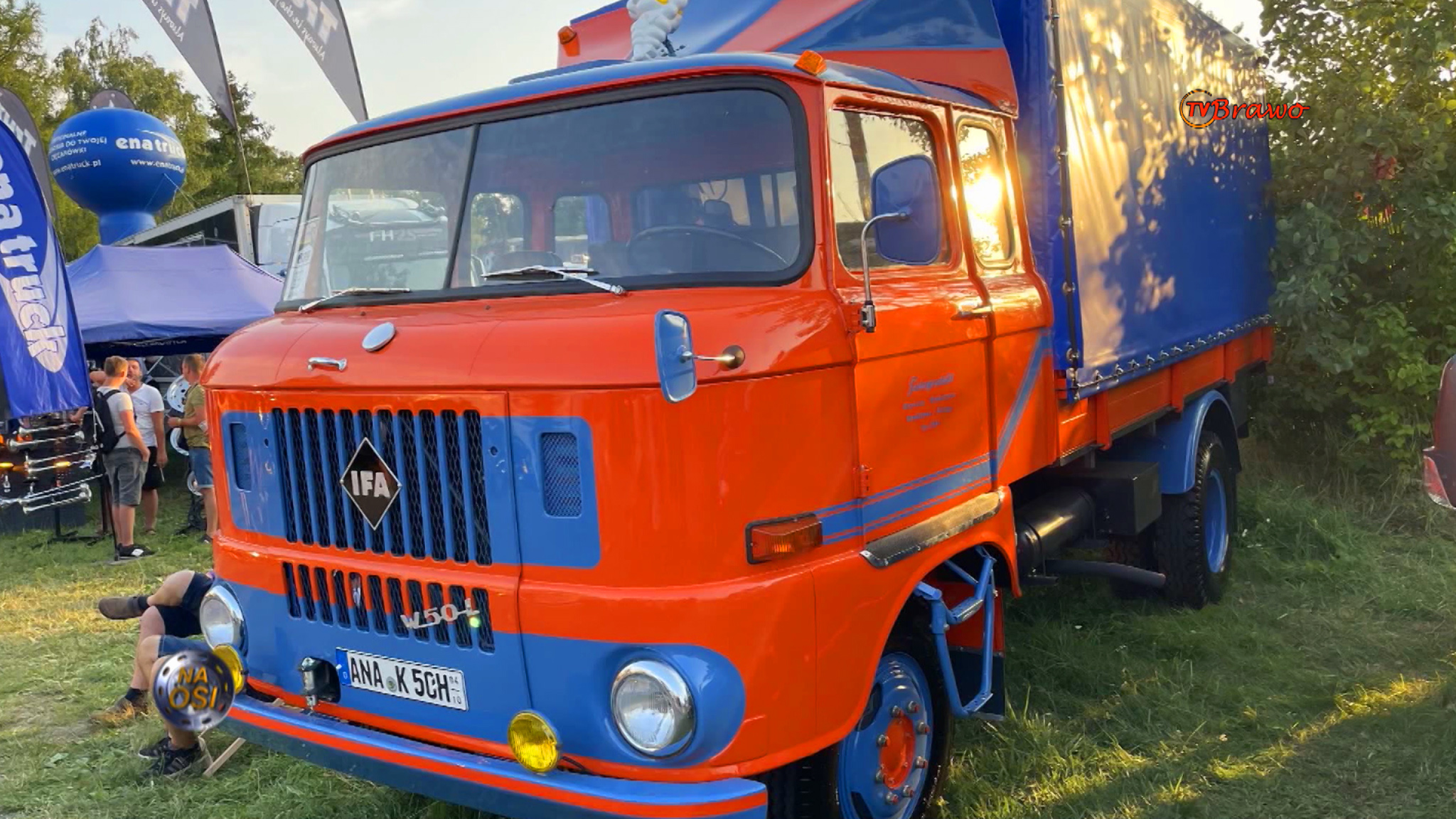 Oldtimery i TEC-2000 na zlocie Master Truck Show 2022 / 5 [Na Osi 996 ...